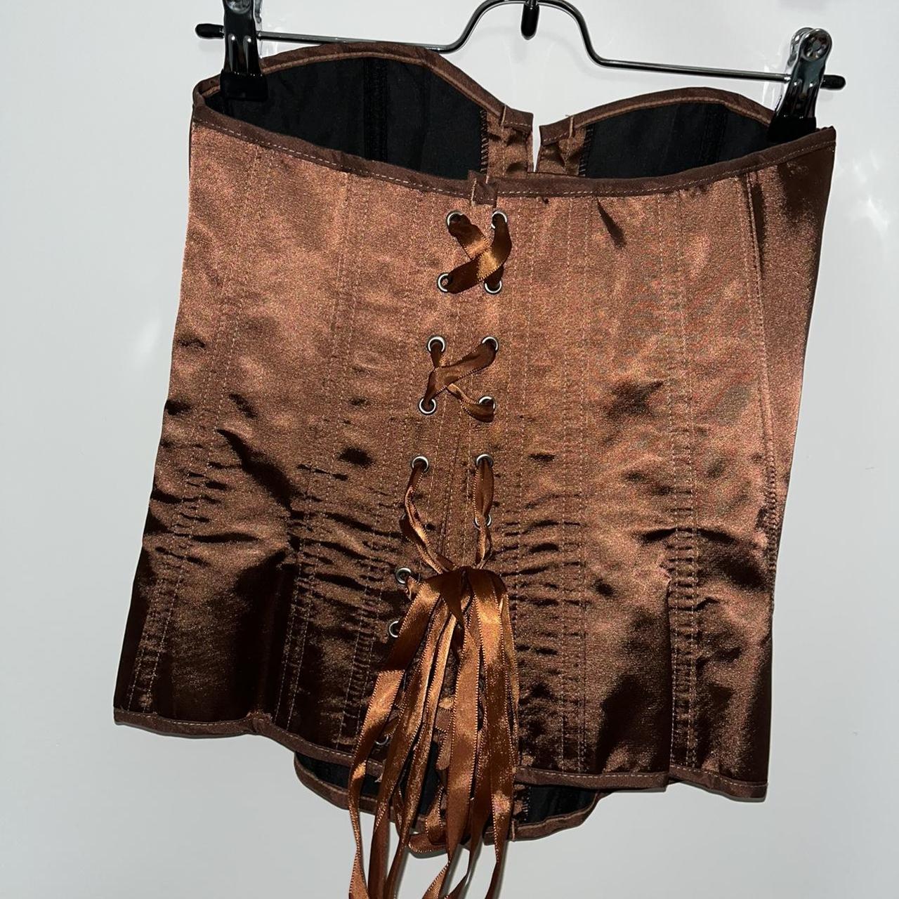 Women's Brown Corset | Depop