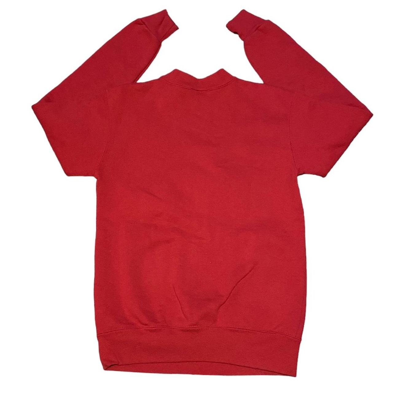 Nutmeg Red and Black Sweatshirt | Depop