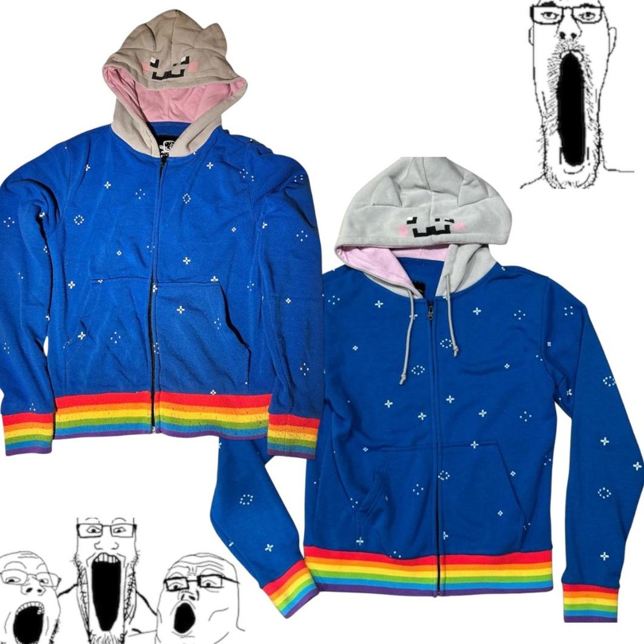 Hello everyone ! I have two Nyan cat hoodies, one is... - Depop