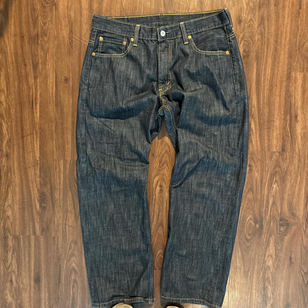 Levi 569 Jeans Indigo Blue Color Japenese Denim... | Depop