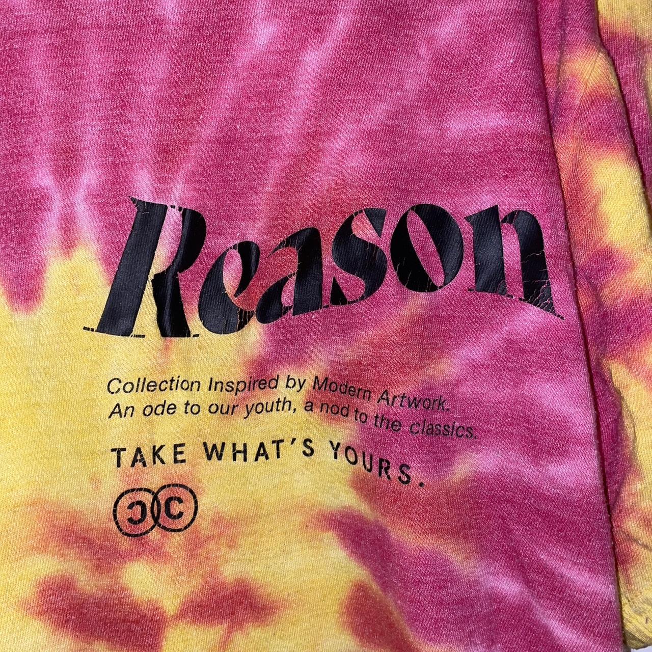 Vintage Tie Dye Reason Brand Tee Beautiful summer... - Depop