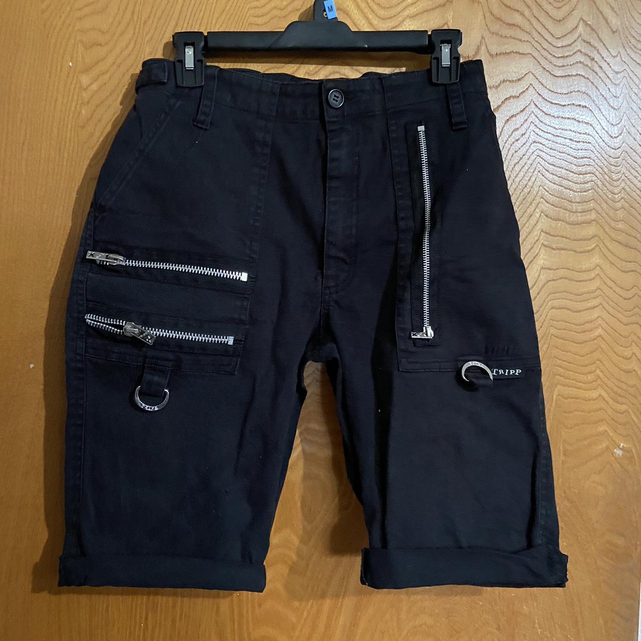 my first ever “crust” shorts TRIPP NYC can fit any... - Depop