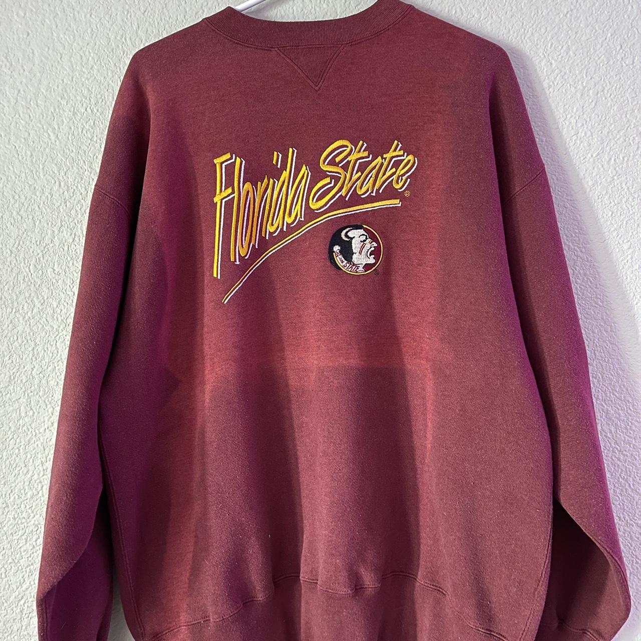 Vintage Florida State pullover! Awesome font..... - Depop