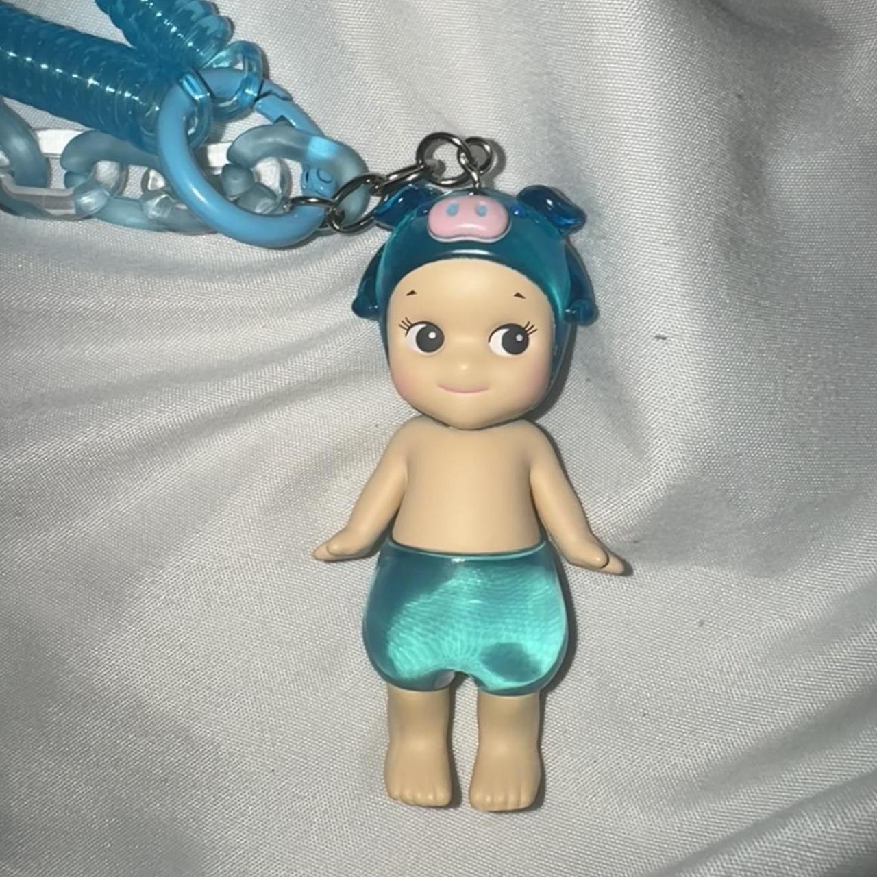 Blue pig sonny angel keychain candy series 🤗 - Depop
