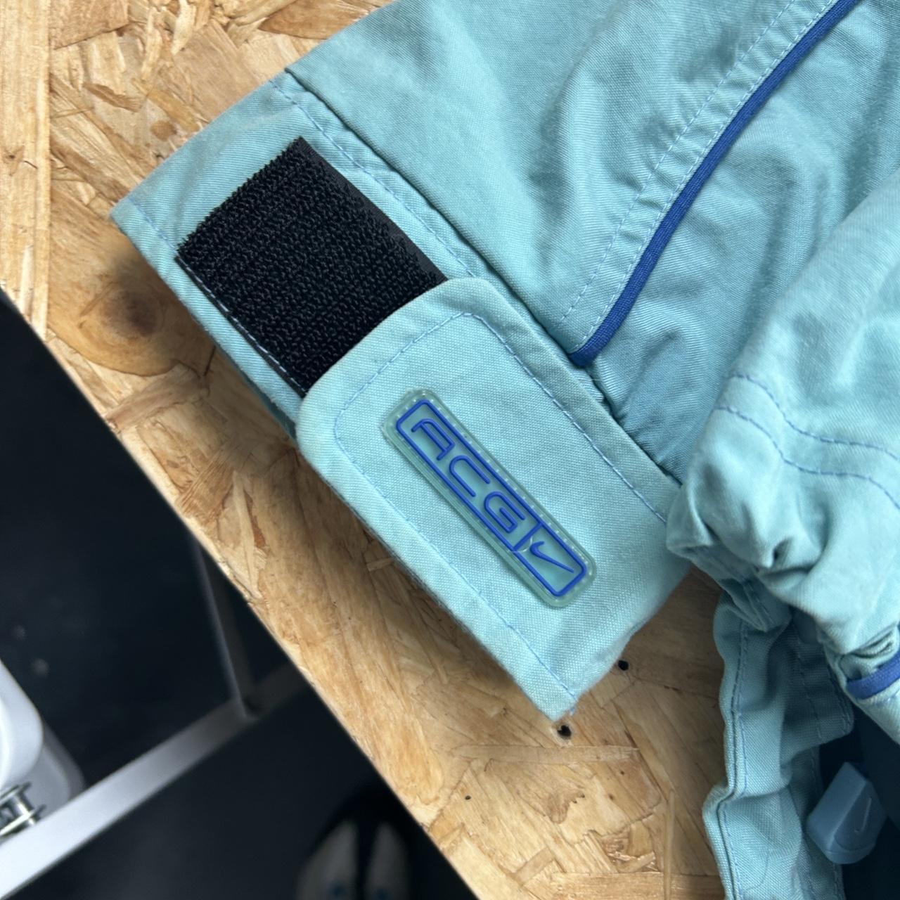 Nike ACG 90's Baby Blue Jacket Size: M Pit to Pit:... - Depop
