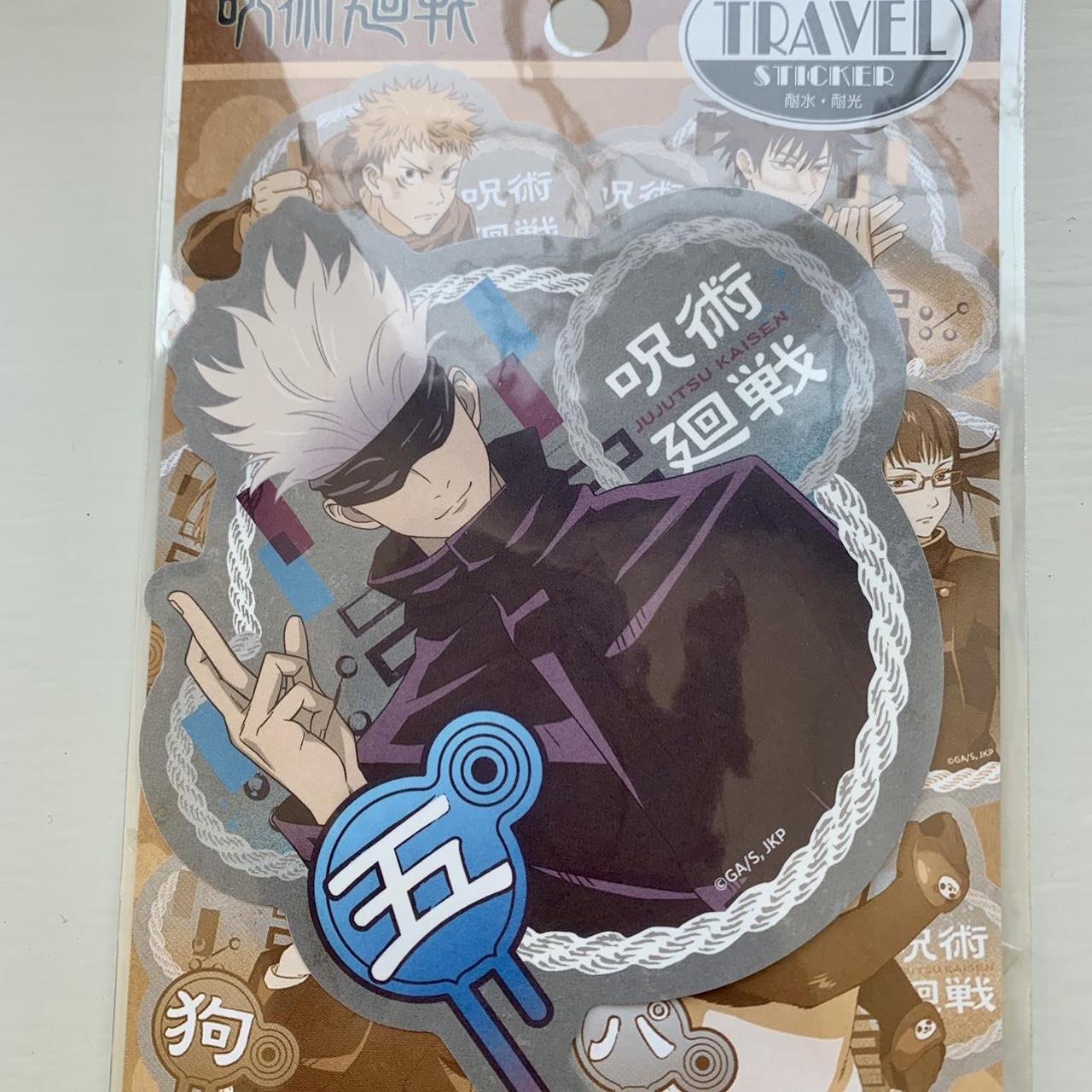 Jujutsu Kaisen Gojo Satoru travel sticker 🤍 UK... - Depop