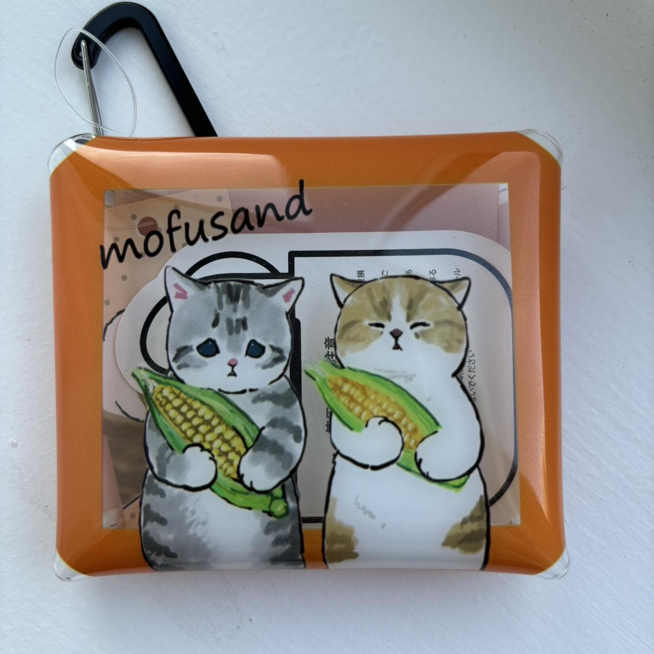 Mofusand pouch 🌽🧡 Brand new from Japan 🤍 10cm... | Depop