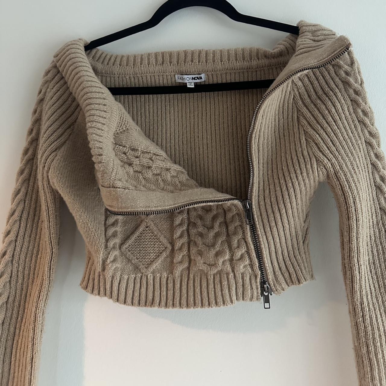 Fashion nova knit fold over set Worn once super... | Depop