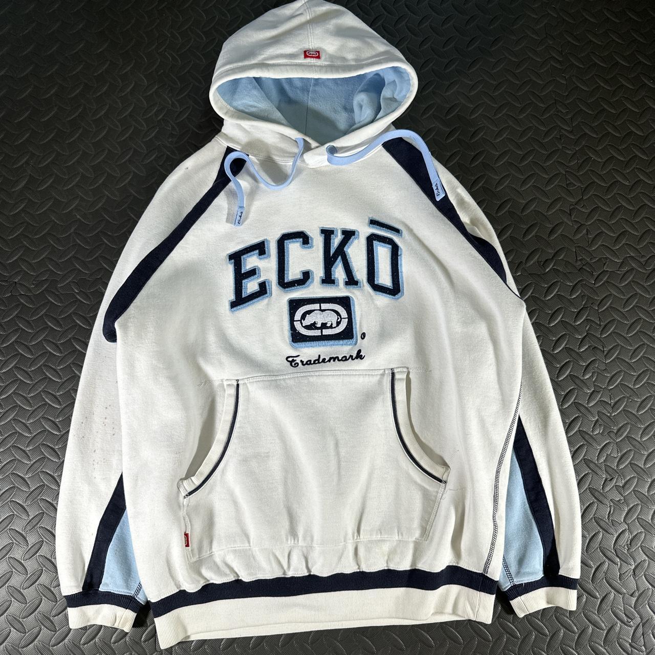 y2k ecko unltd hoodie tagged large MEASURES 25x28 - Depop