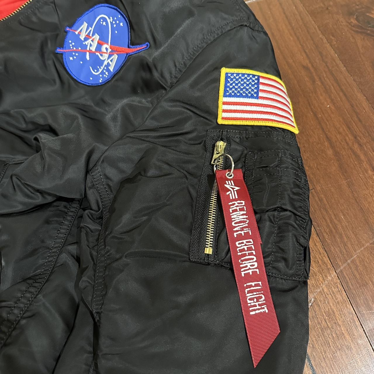 Vintage Alpha industries NASA Apollo II Flyers Man... | Depop