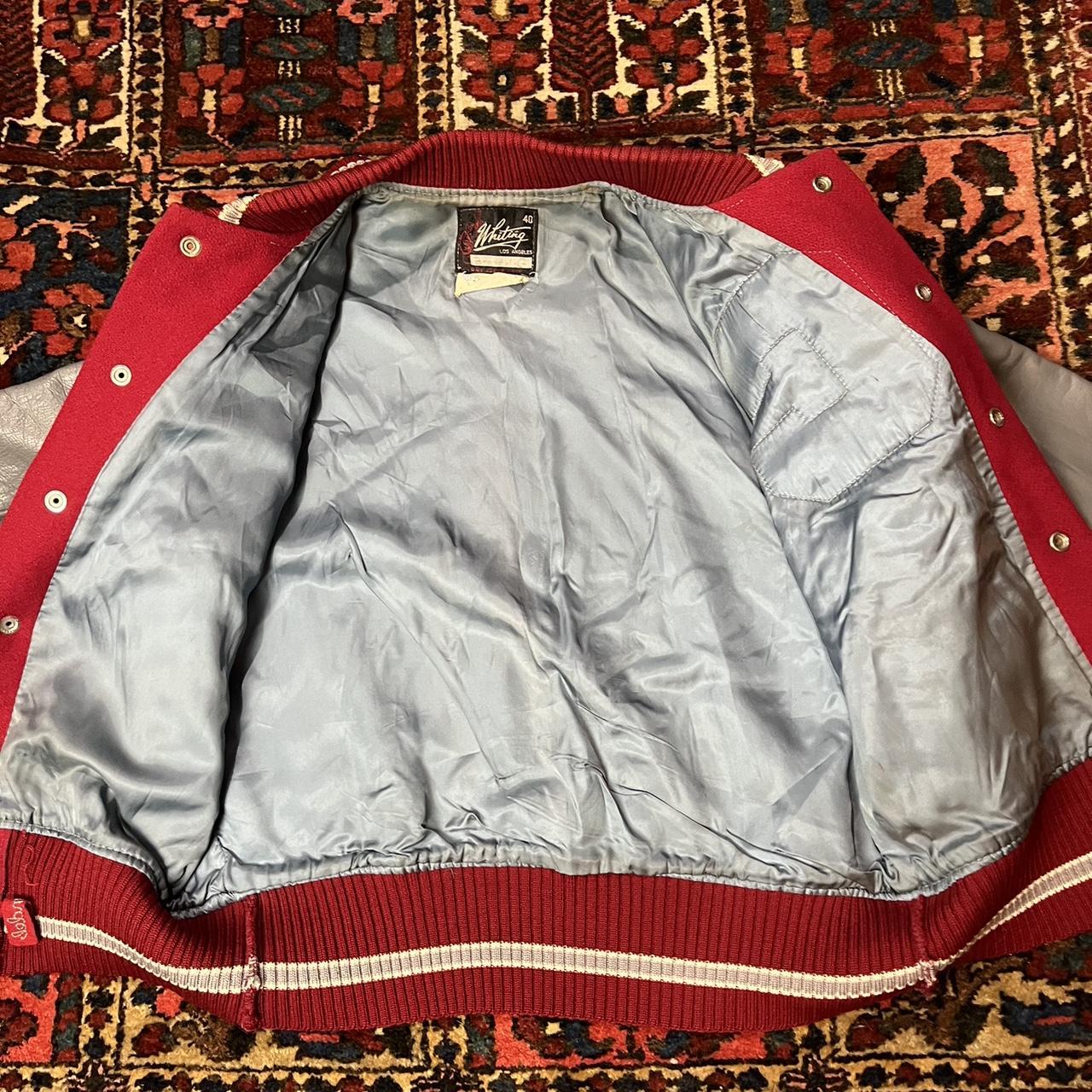Vintage 1950s Varsity jacket in pristine condition.... - Depop