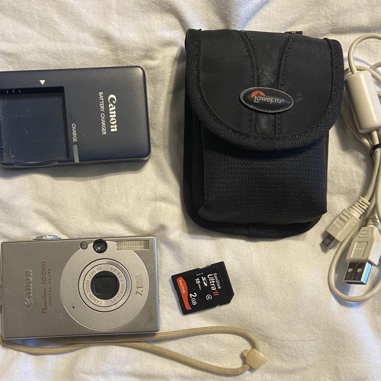 Canon PowerShot Digital ELPH SD1000 7.1MP Digital... - Depop