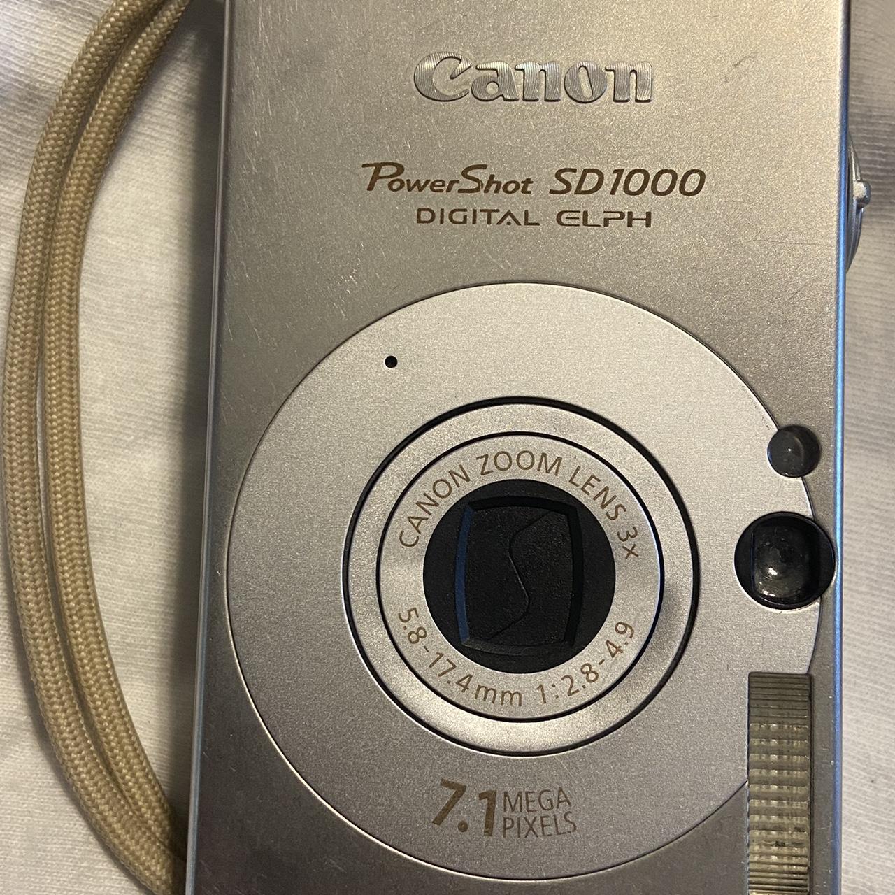 Canon PowerShot Digital ELPH SD1000 7.1MP Digital... - Depop