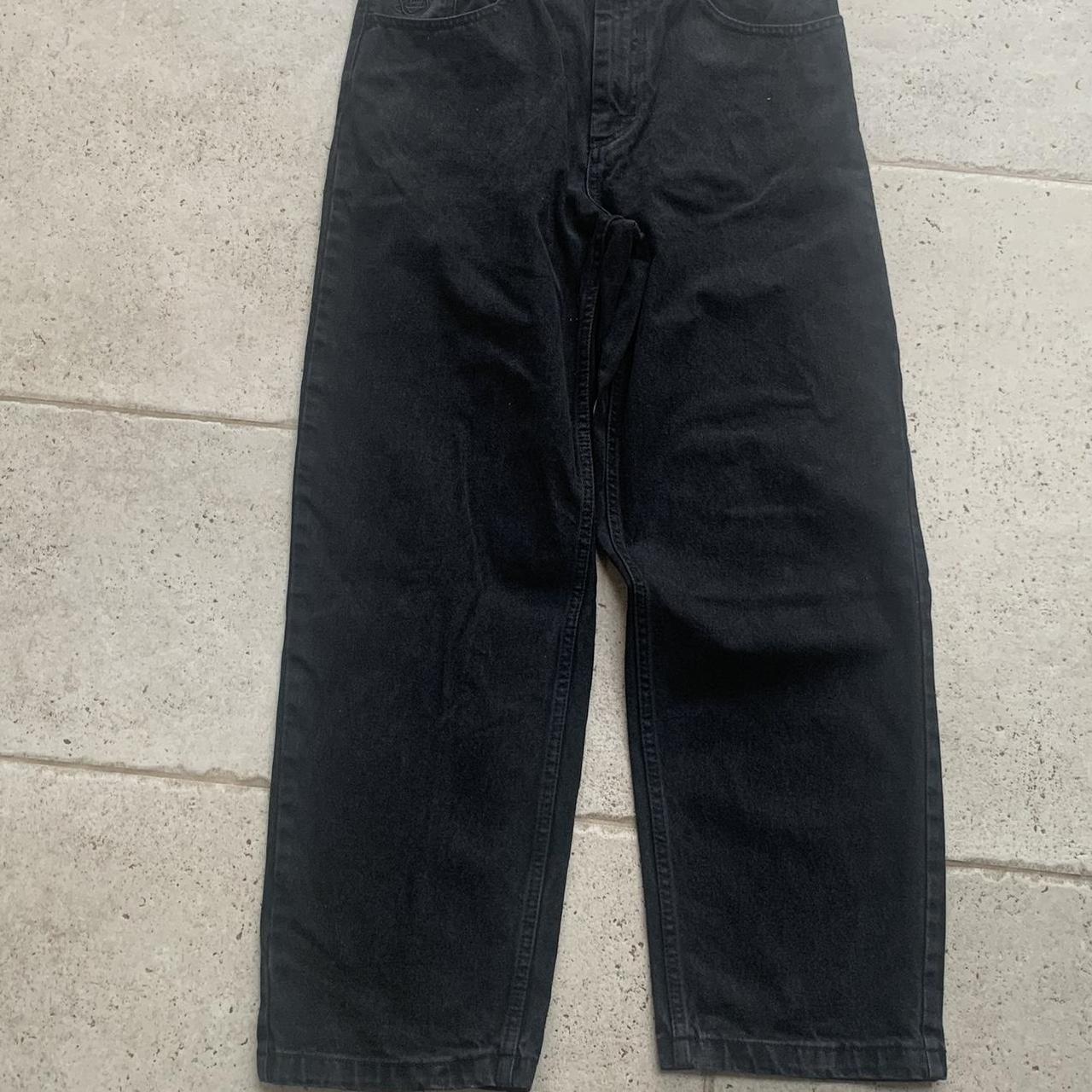 Polar big boy baggy jeans Polar 93 denim jeans Black... - Depop