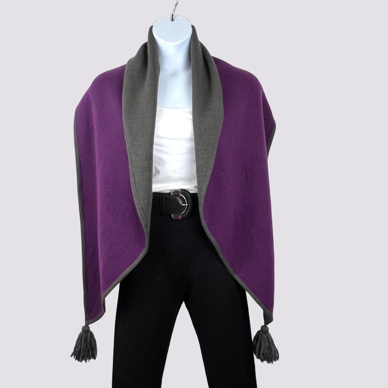 This Nordstrom Vintage Wool Blend Wrap, in stunning... - Depop