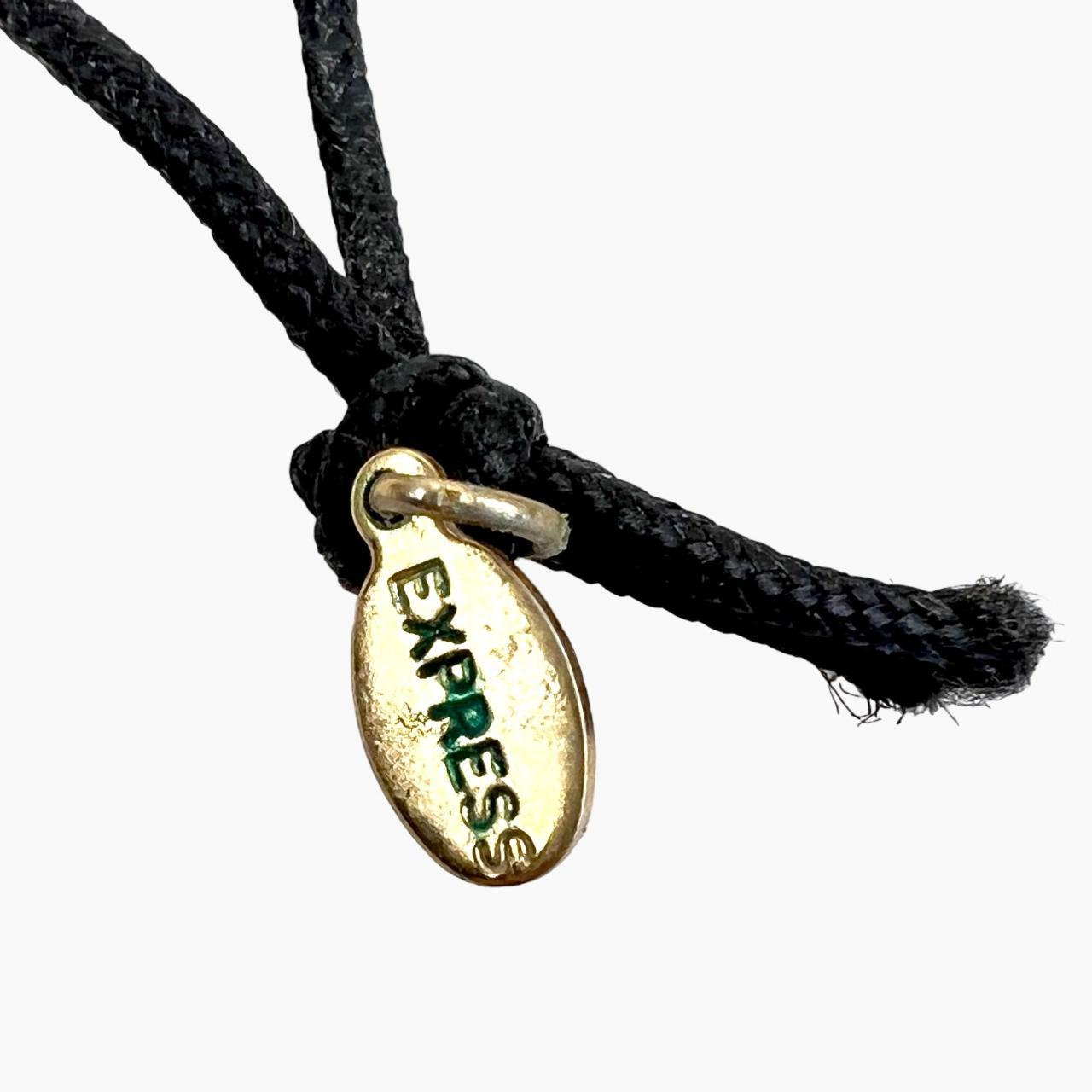 Vintage 1980's EXPRESS Pendant Necklace Geometric... - Depop