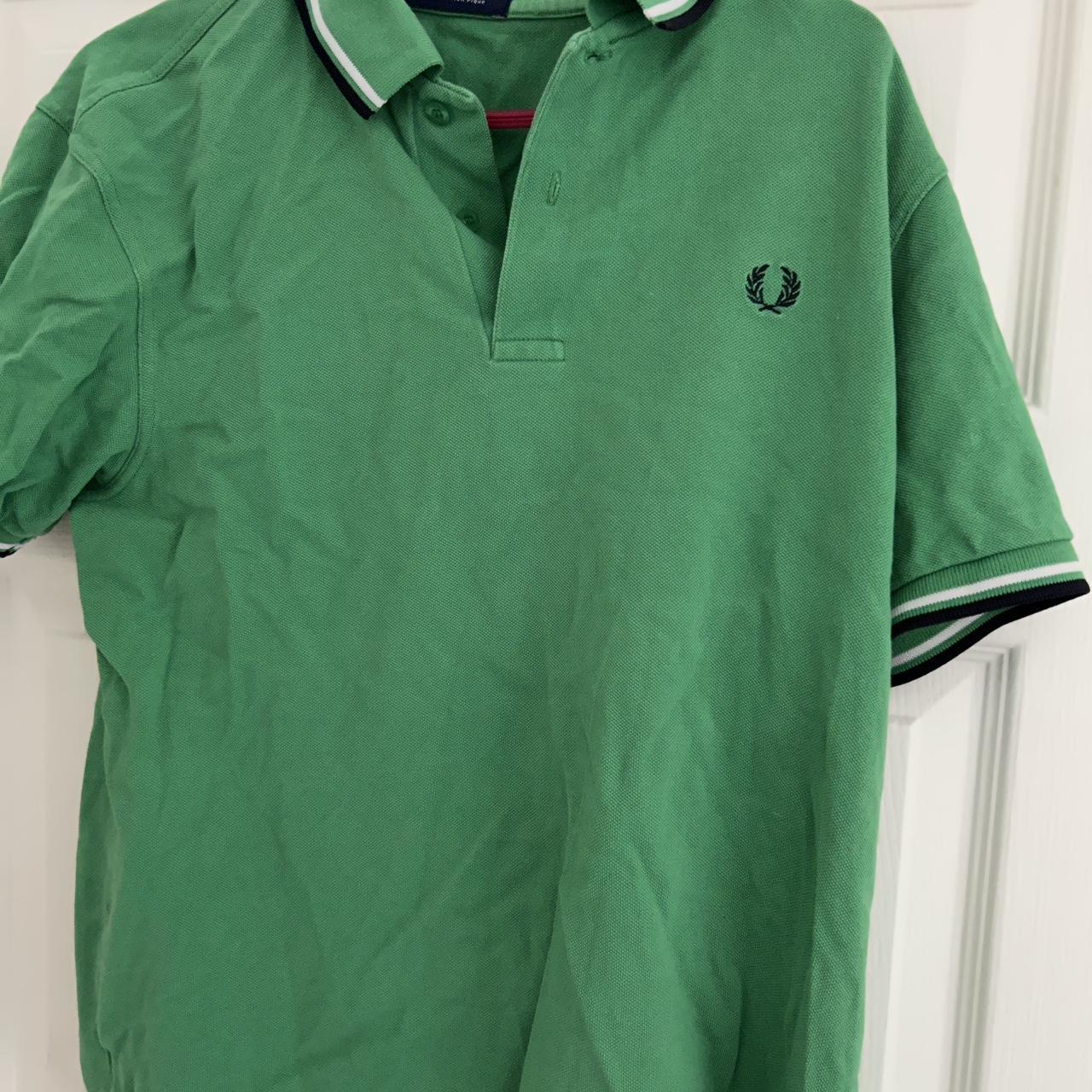 Fred Perry Polo Shirt Green Fredperry Polo Depop