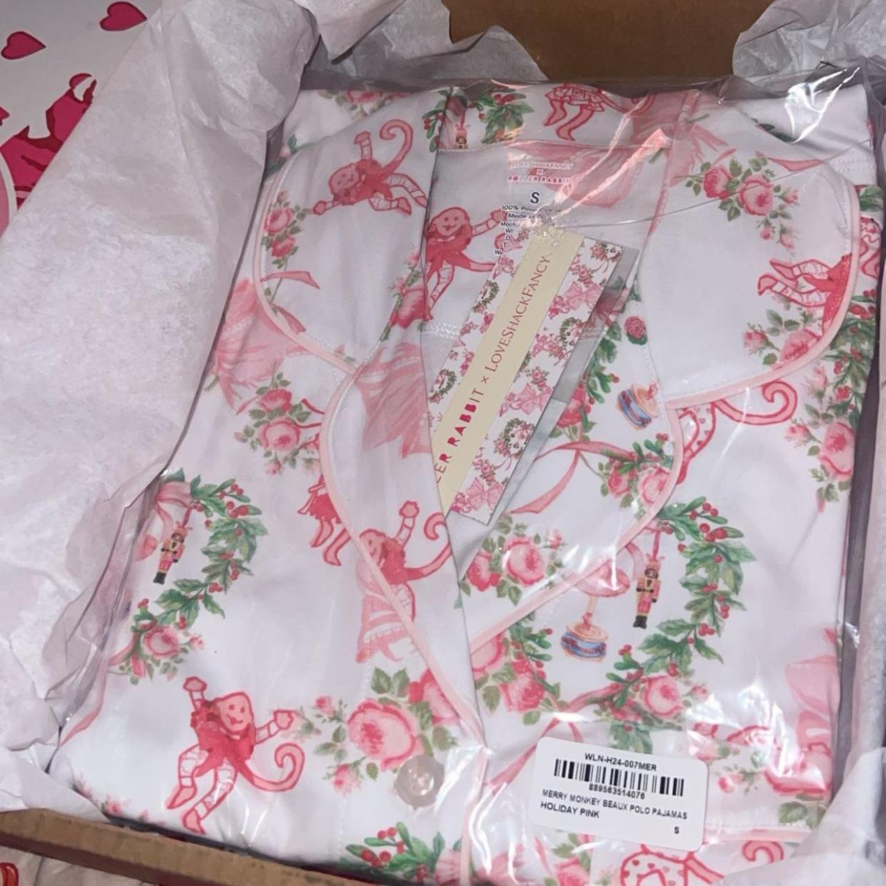 NWT LoveShackFancy X Roller Rabbit Merry Monkey... - Depop