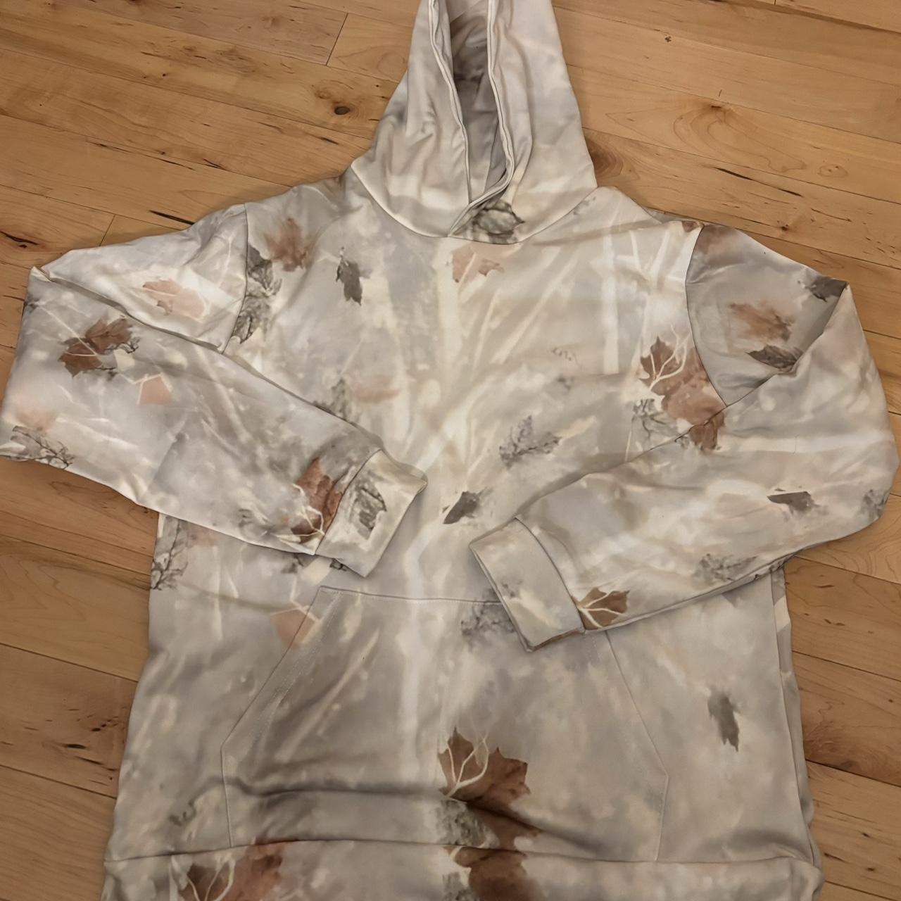 light camo hoodie - Depop