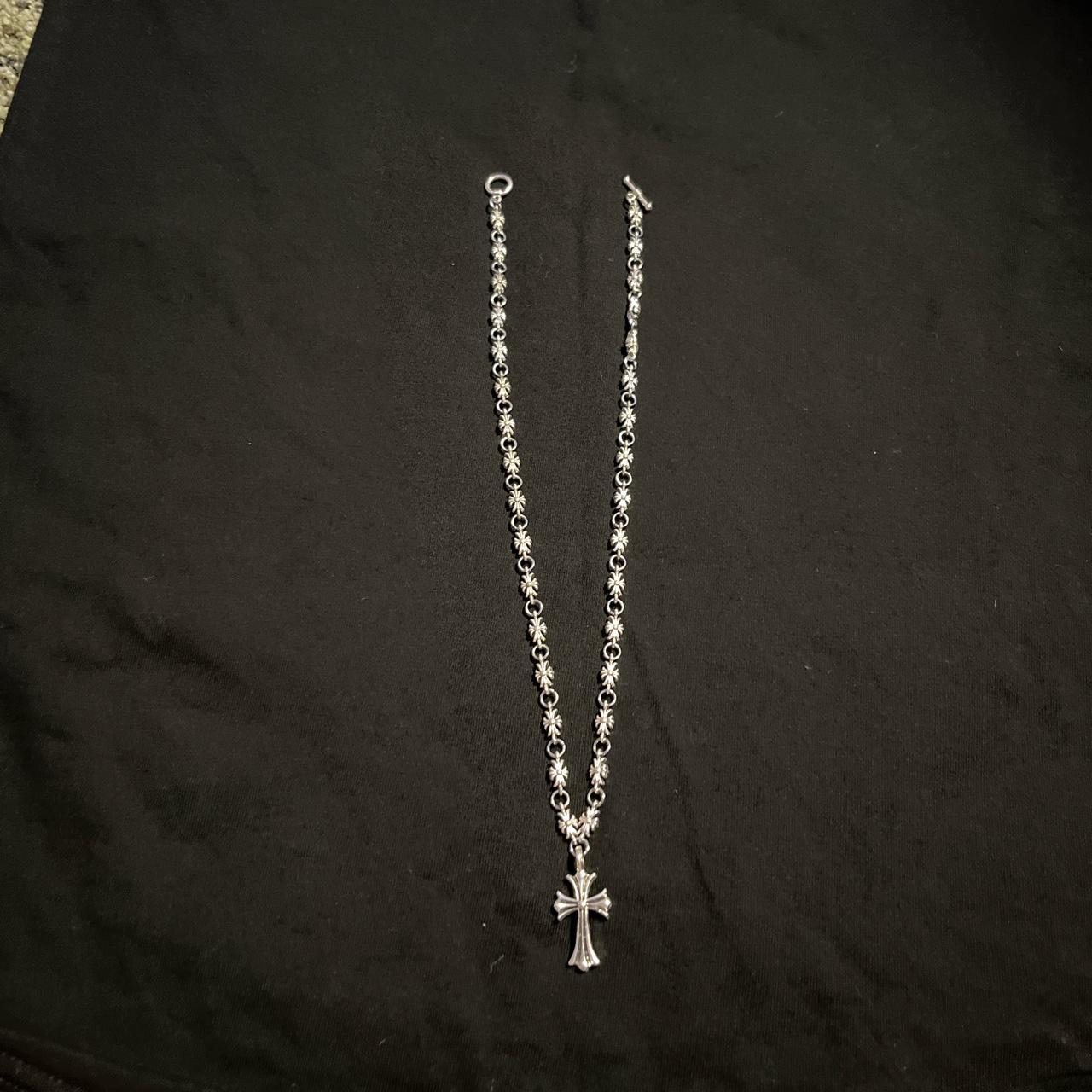 Chrome Hearts Cross Chain Length is 50 Cm Sold as... - Depop