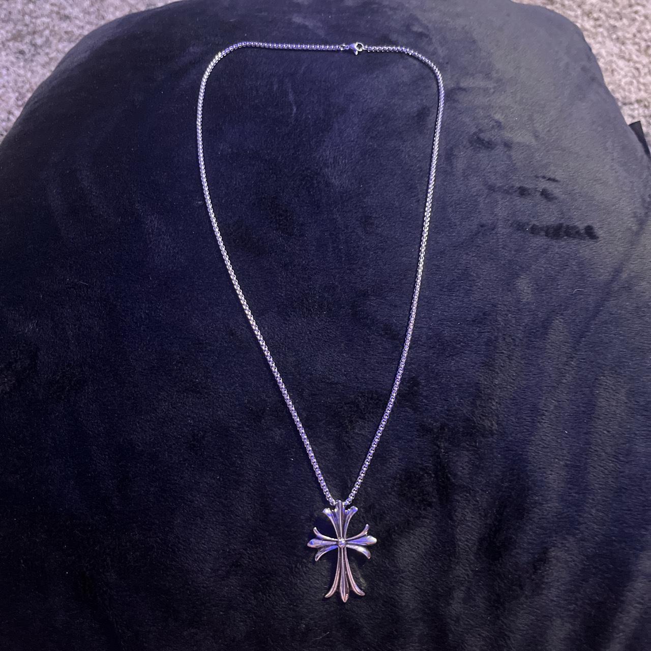 Chrome hearts Chain 50 CM Length The pendent is... - Depop