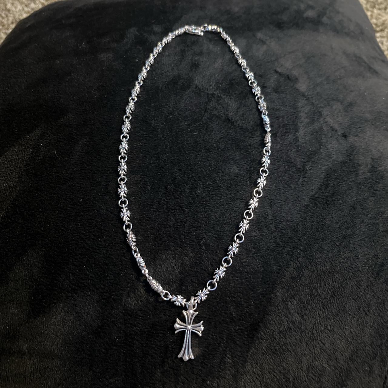Chrome Hearts Chain 50 CM in Length In Great shape... - Depop