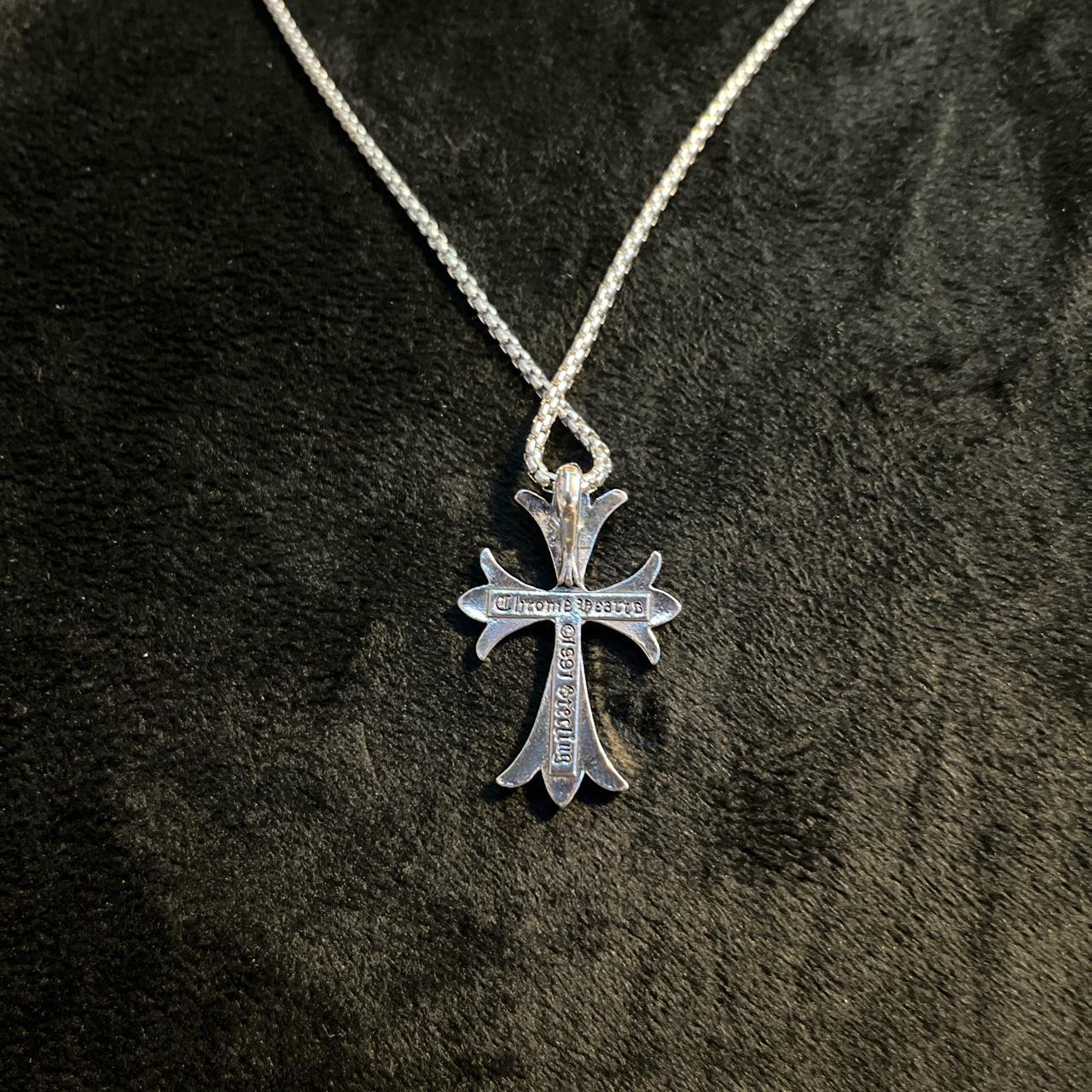 Chrome Hearts Chain 50 CM in Length In Great shape... - Depop