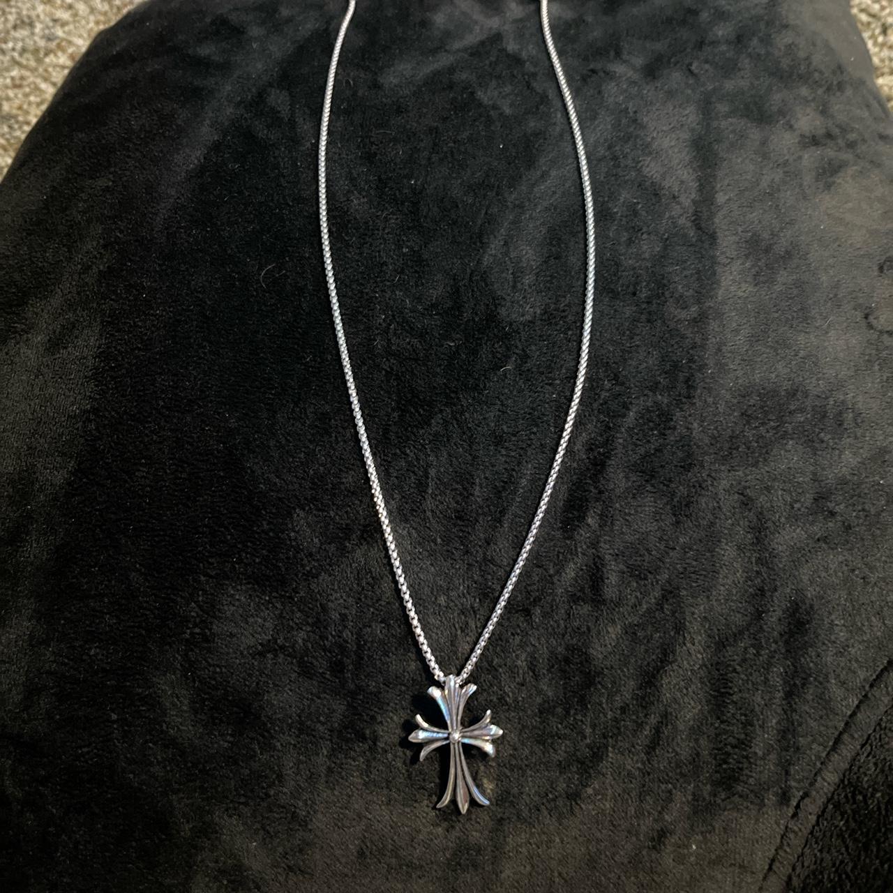 Chrome Hearts Chain 50 CM in Length In Great shape... - Depop