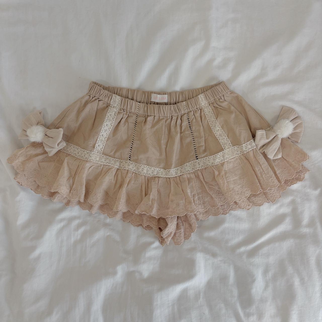 liz lisa bow/pom pom sukapan on hold. looking to... | Depop