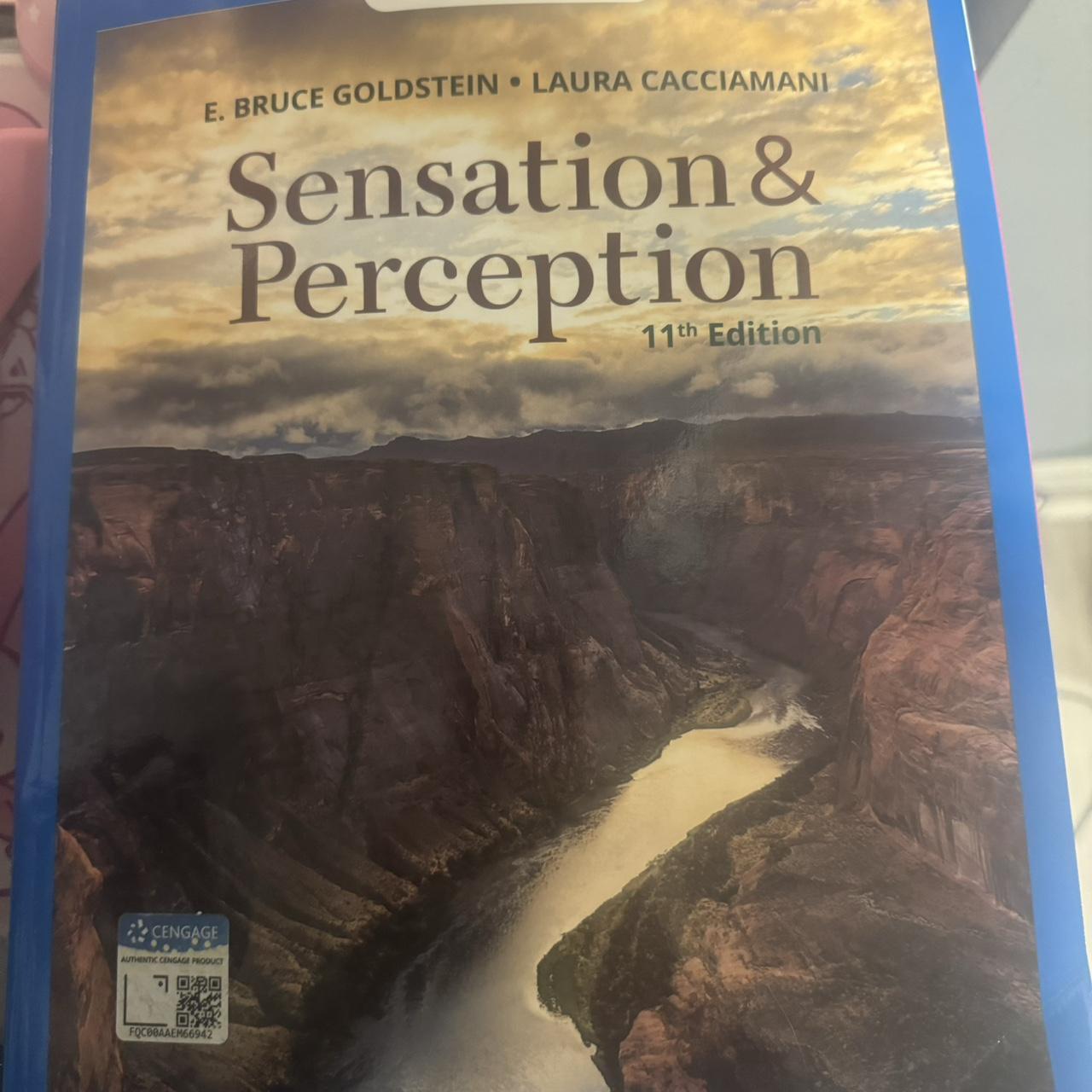 Sensation and Perception - 11th Edition by E. Bruce... - Depop