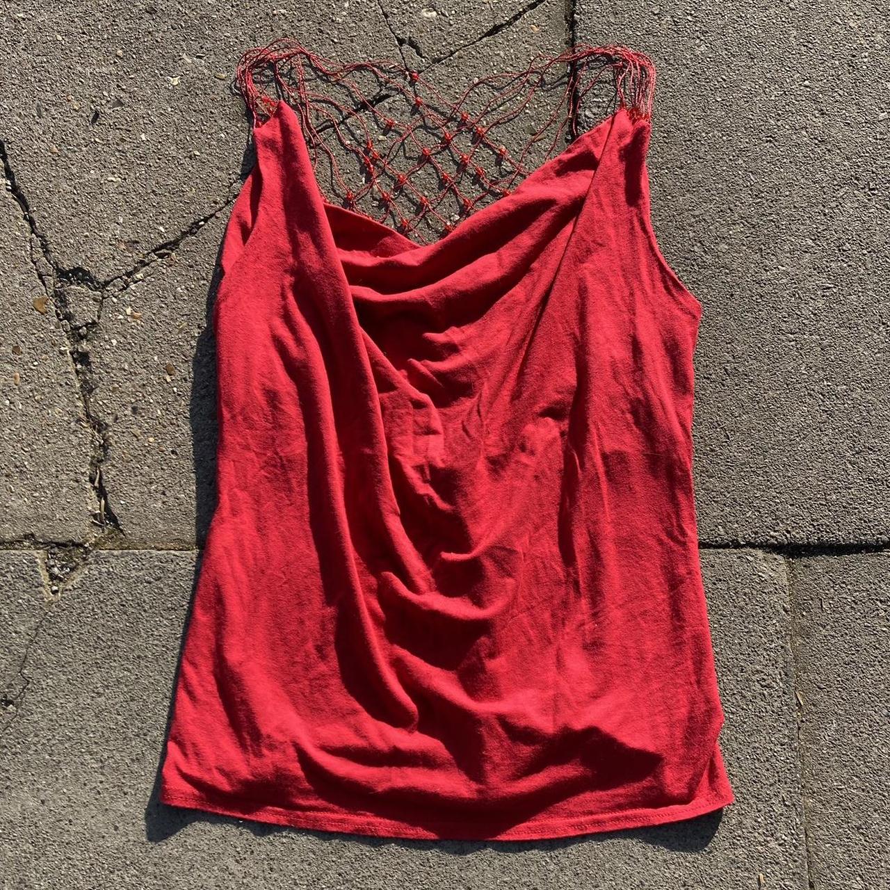Women's Red Vest | Depop
