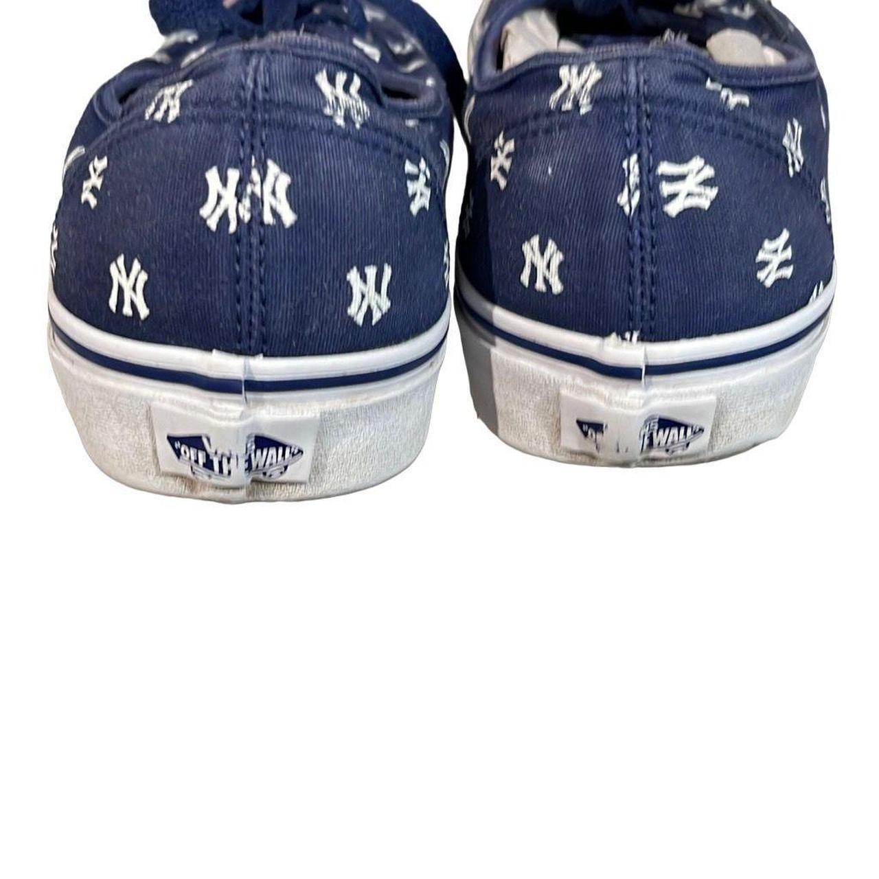 VANS MLB New York Yankees Sneakers Skate Shoes Mens... - Depop