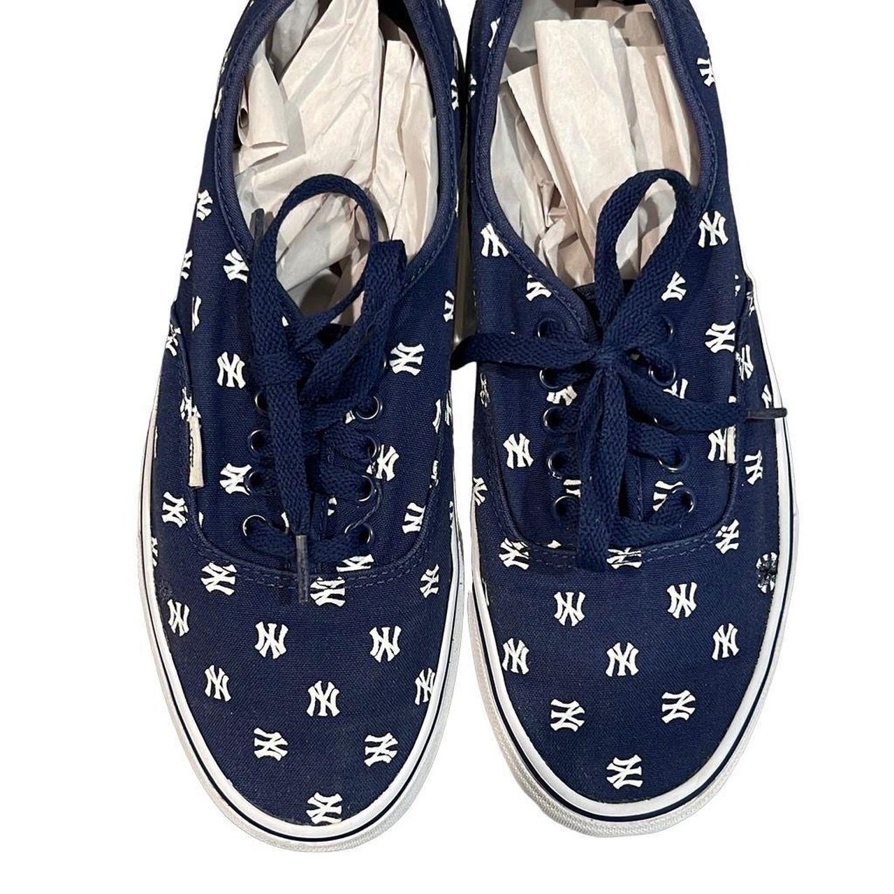 VANS MLB New York Yankees Sneakers Skate Shoes Mens... - Depop