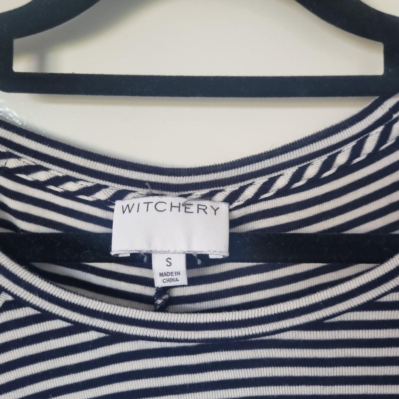 Witchery striped top - Depop