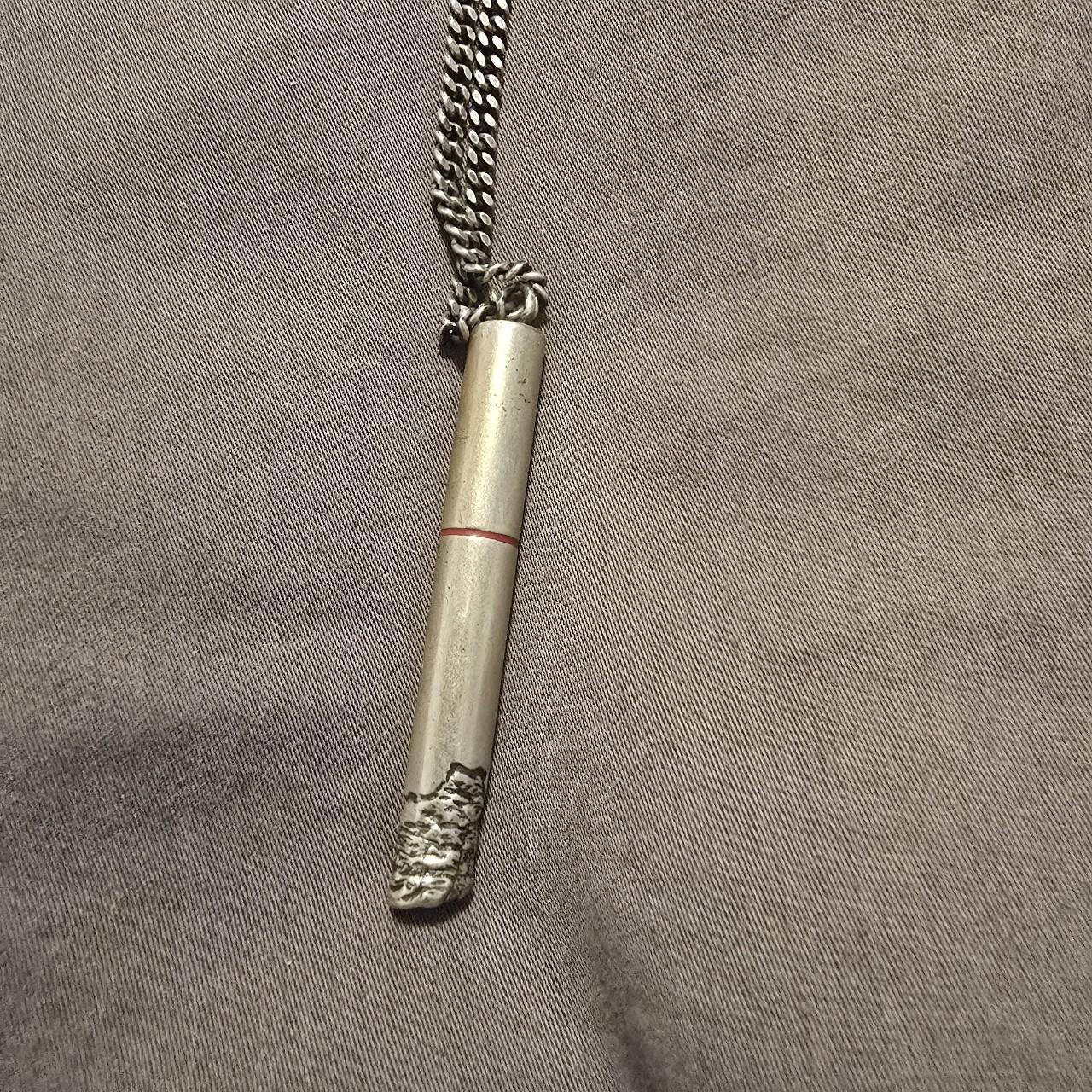 Dior Cigarette Chain Pendant - some light scratches... | Depop