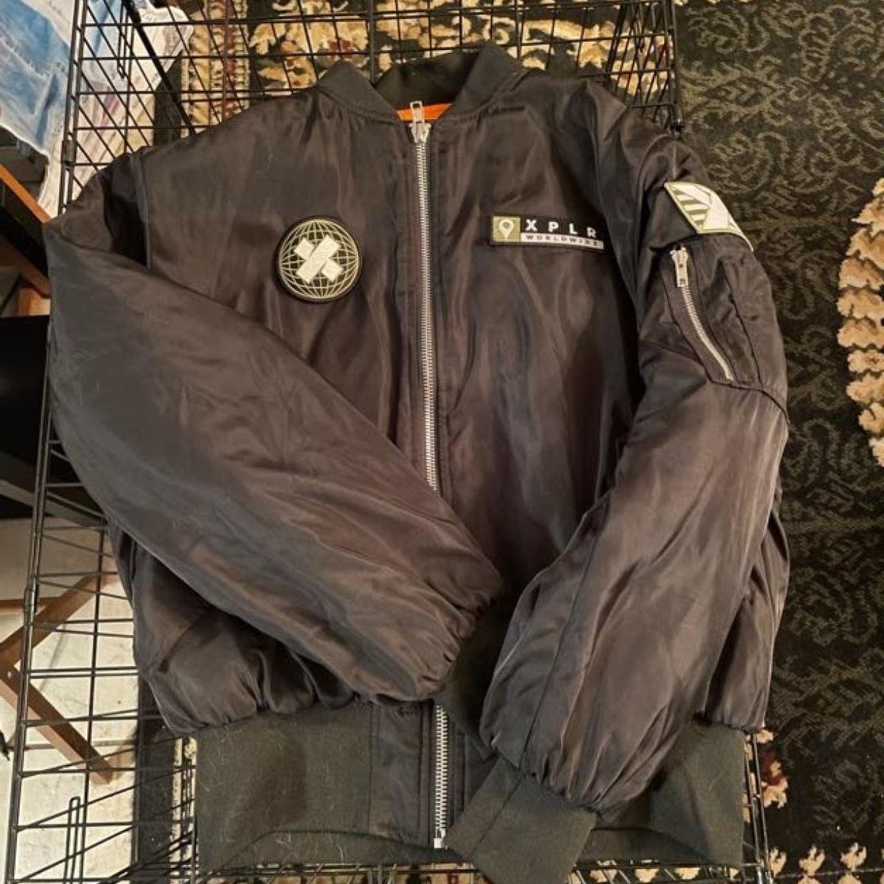 Sam and Colby XPLR YouTube bomber jacket coat only... - Depop