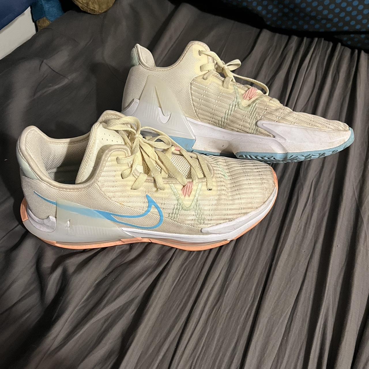 Nike Lebron Witness 6 “Easter” size 11.5 LIKE NEW... | Depop