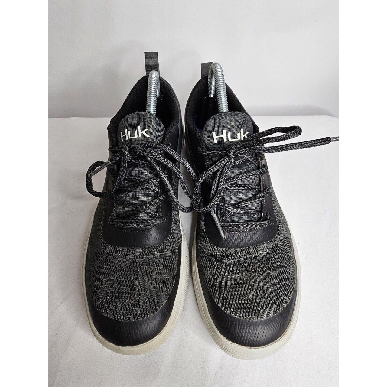 HUK Men's Mahi Volcanic Ash Lace-up, Wet Traction... - Depop