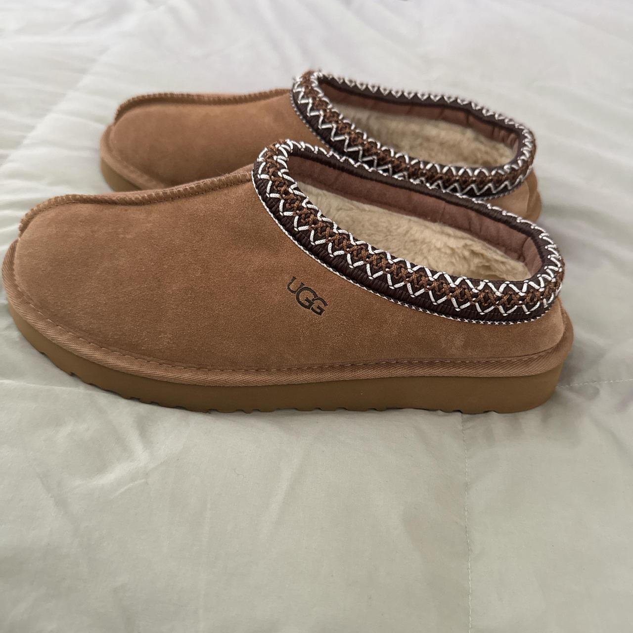 Brown UGG Tasman slippers #UGG #Slippers size 9.... | Depop