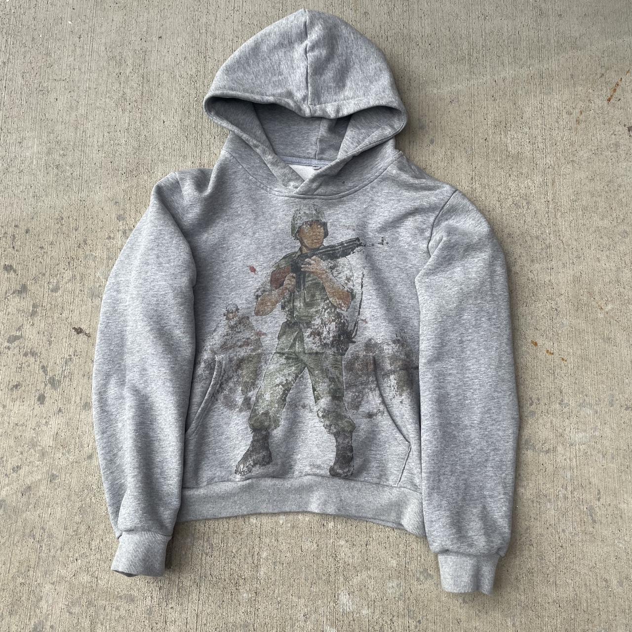 Peace in War Seven Soliders hoodie Size Medium No... - Depop