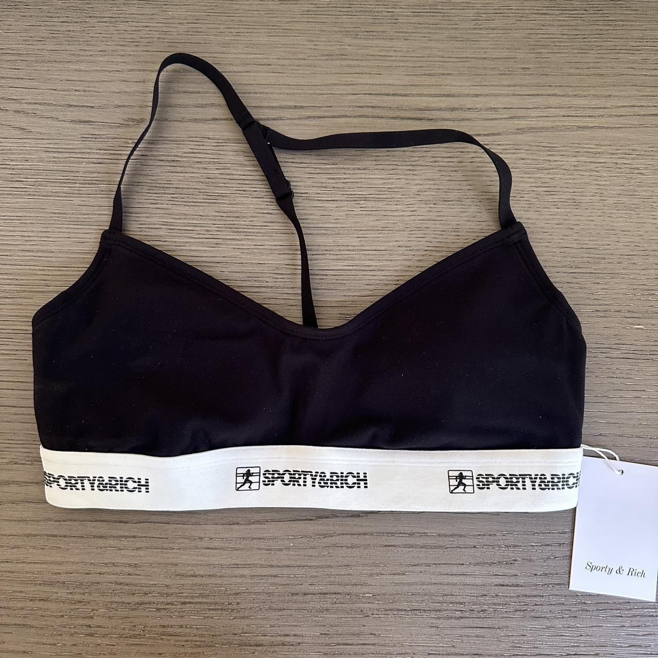 Sporty & Rich Runner Sports Bralette Brand New Small... - Depop