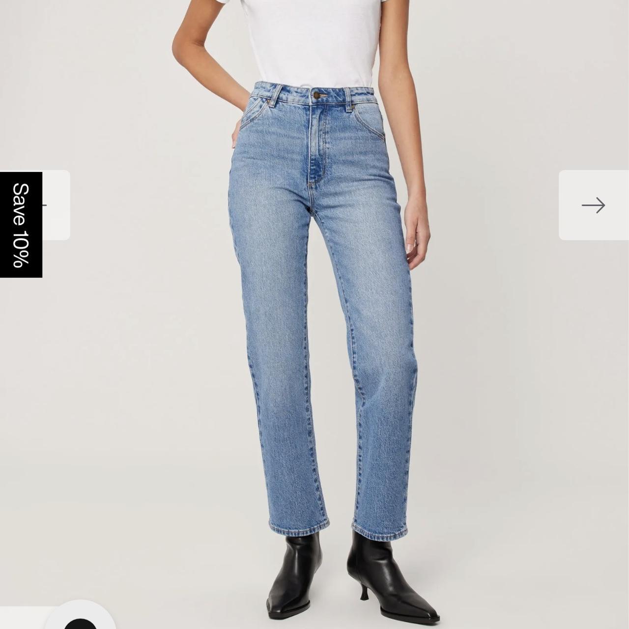 Rollas original high rise straight Size 27 - Au... | Depop