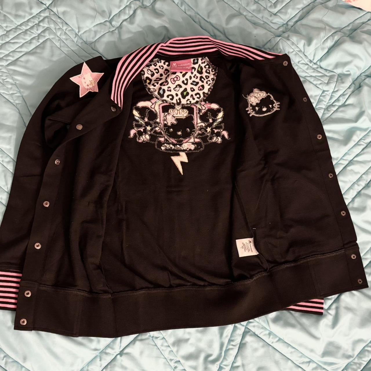 Tokidoki Sanrio Hello Kitty varsity type... | Depop