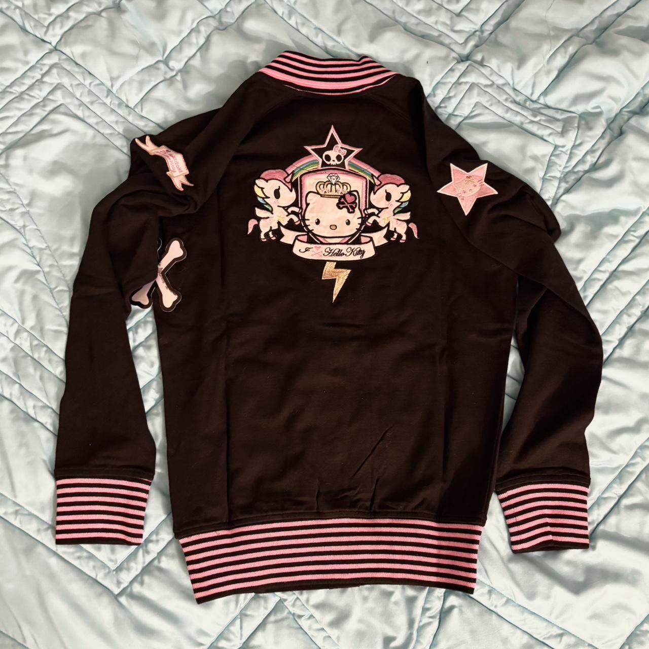 Tokidoki Sanrio Hello Kitty varsity type... | Depop