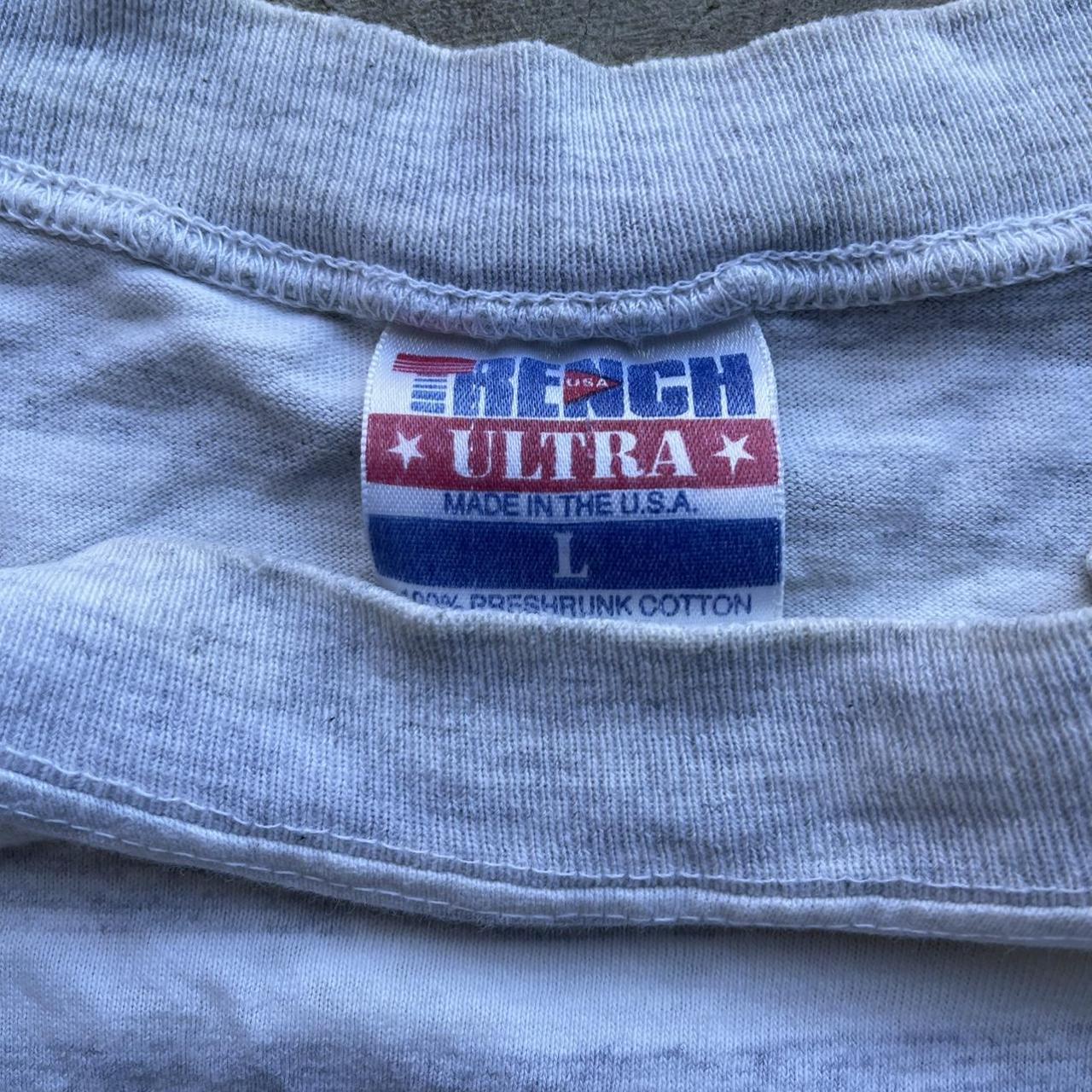Trench Ultra Made in USA Super Bowl XXVI Striped... - Depop