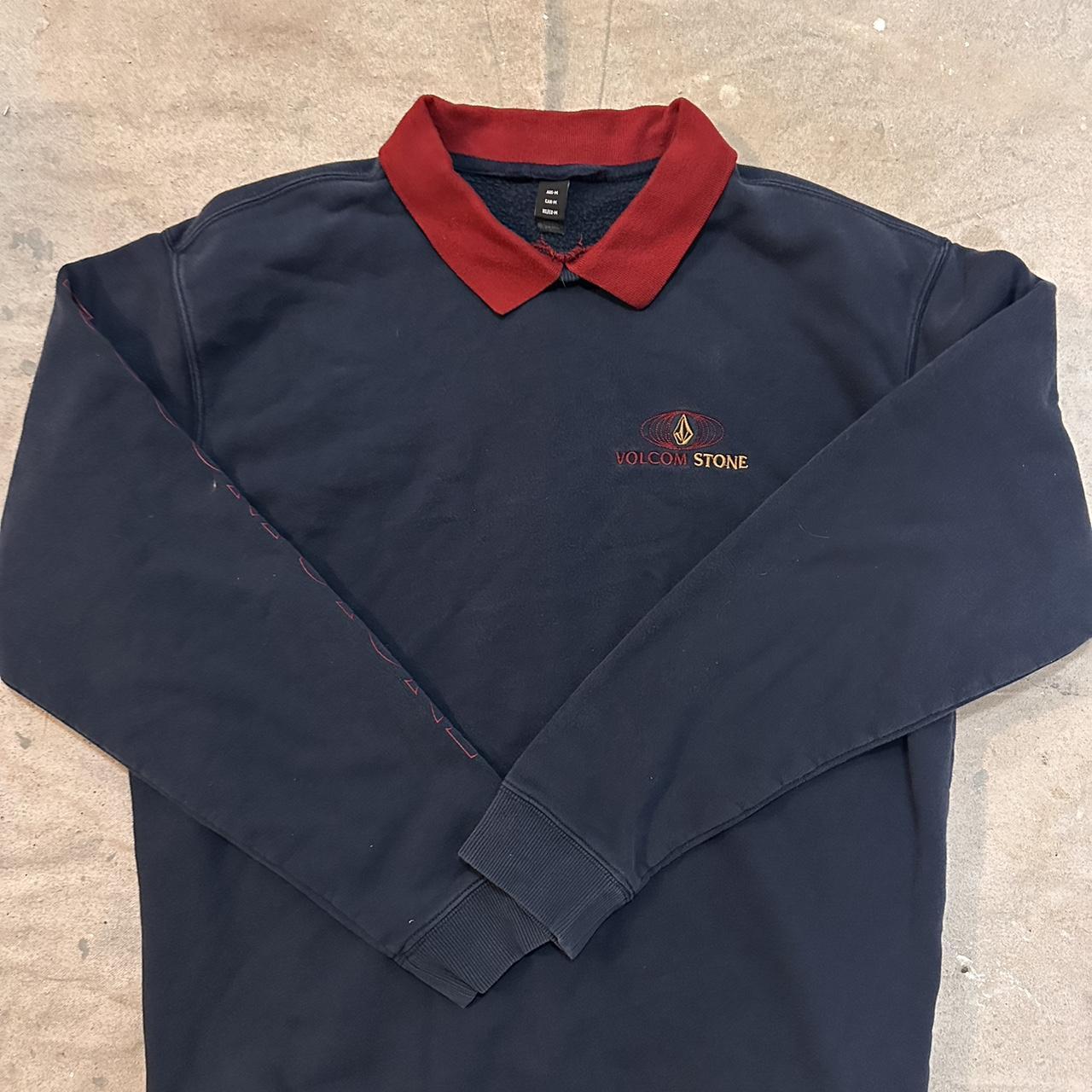 Collared Volcom Stone Long Sleeve - Depop