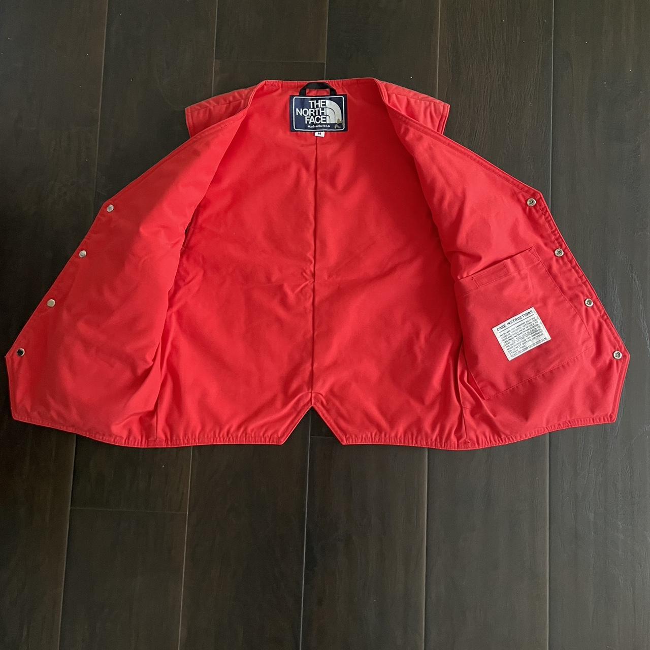 The North Face Men's Red Gilet | Depop