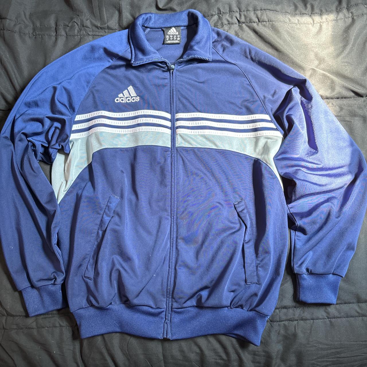 Adidas Zip Up Jacket Depop