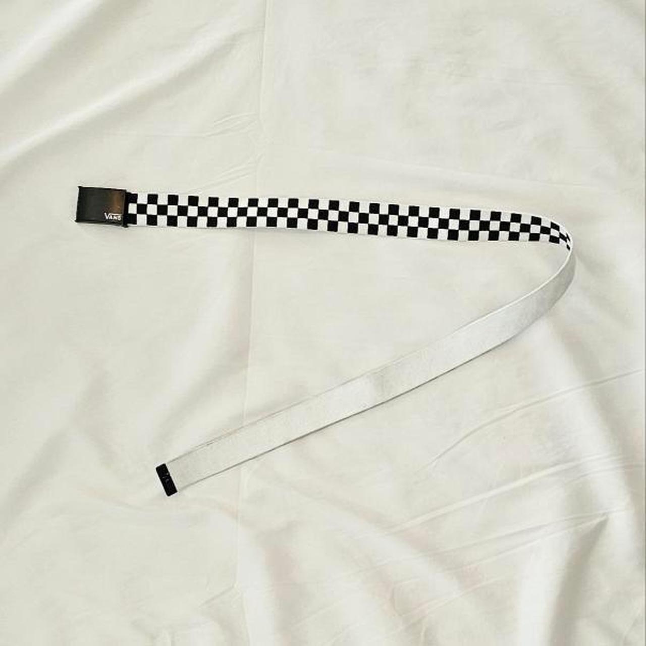 Vans Men's Black and White Belt | Depop