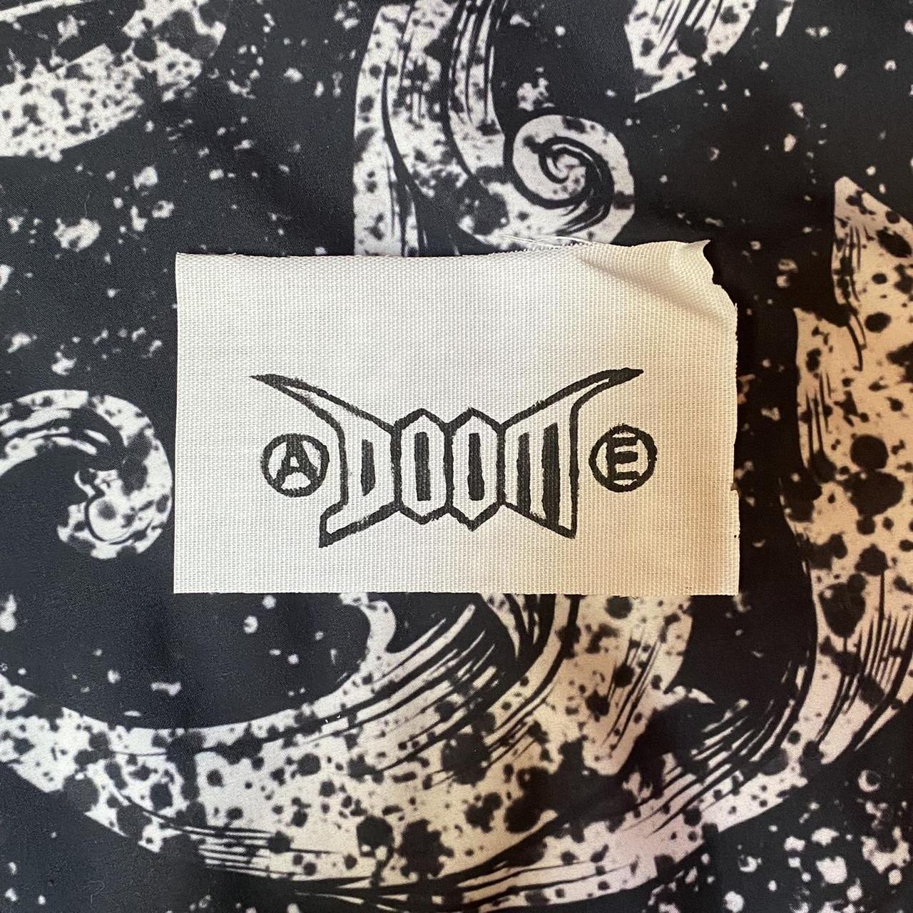 Hand painted Doom patch. Made to order. Approx.... - Depop